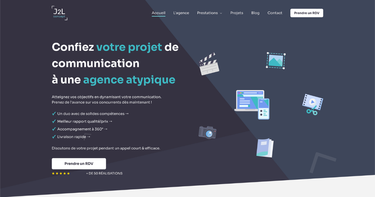 5 idées de vidéo pour booster votre visibilité - J2L Concept | Agence de communication à Reims